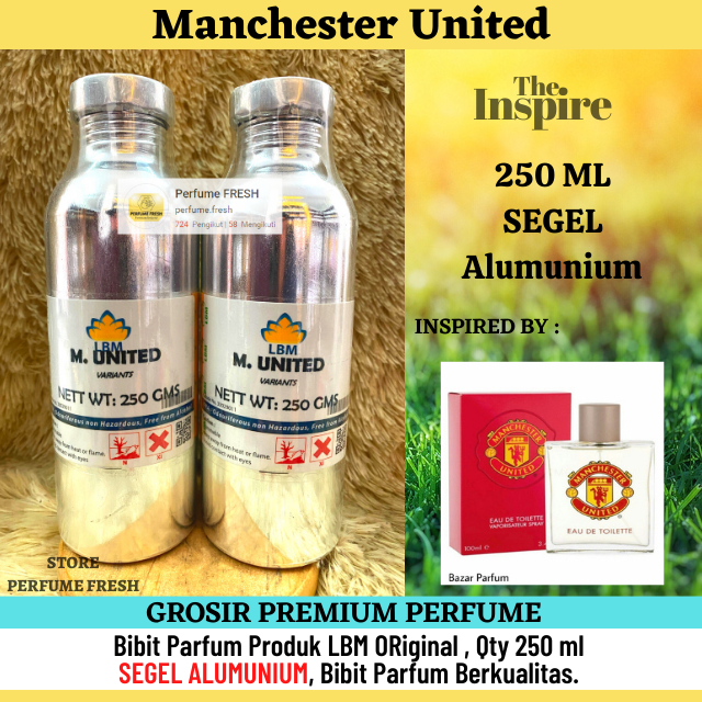 Jual MU ( MANCHESTER UNITED ) 250 ML SEGEL LBM FRAGRANCE - PERFUME ...