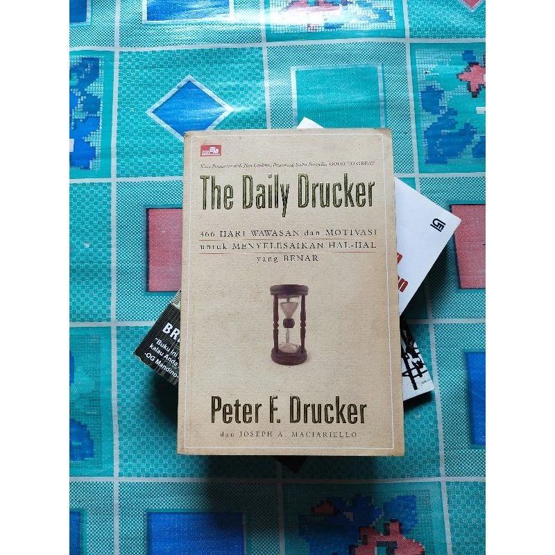 Jual Buku Manajemen, THE DAILY DRUCKER 366 Hari Wawasan dan Motivasi ...