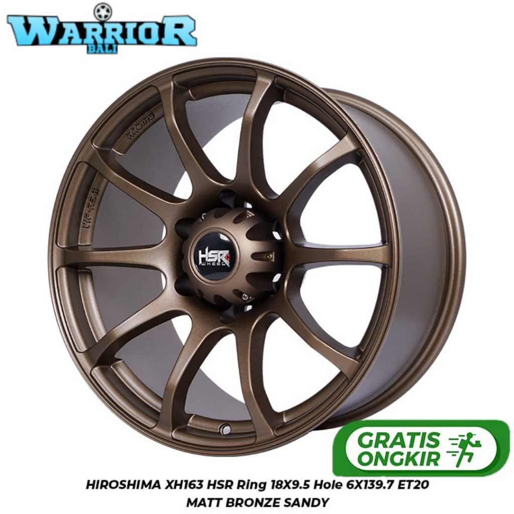 Jual Velg CE28 Ring 18 Untuk Pajero Fortuner Triton HSR HIROSHIMA R18 ...