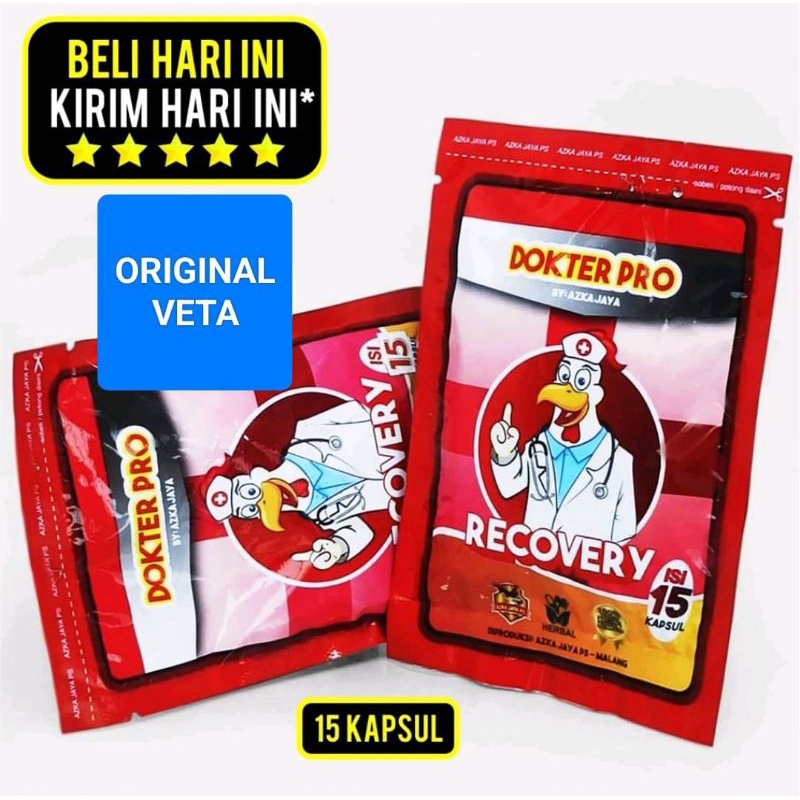 Jual DOKTER PRO RECOVERY SACHET RAMUAN HERBAL AYAM ADUAN OBAT LUKA DALAM LUAR | Shopee Indonesia