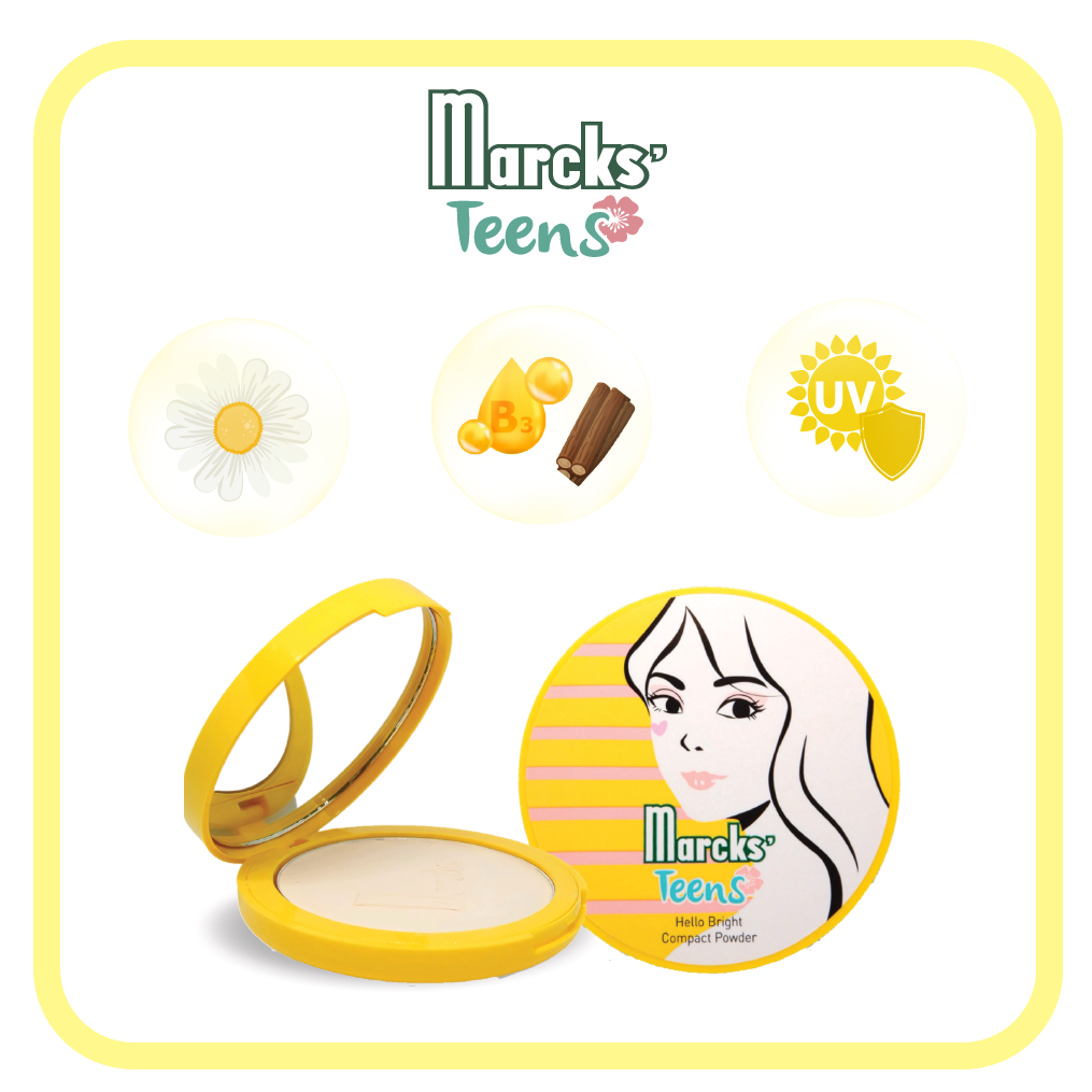 Jual Marcks' Teens Compact Powder | Shopee Indonesia