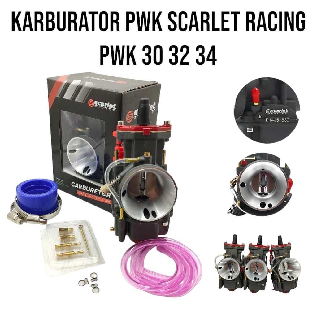 Jual KARBURATOR KARBU SCARLET RACING PWK 30 PWK 32 PWK 34 ORIGINAL ...