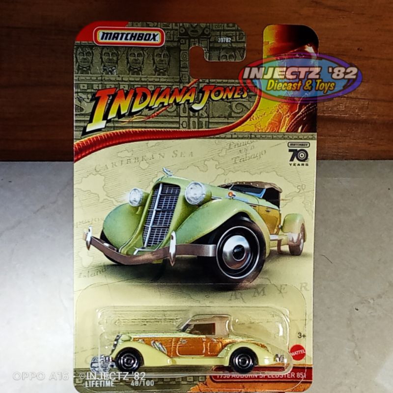 Jual Matchbox 1936 Auburn Speedster 851 Indiana Jones, Mainan Anak ...
