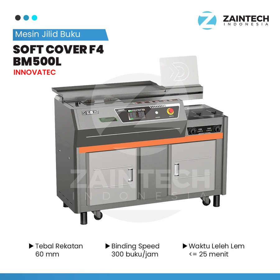 Jual Mesin Produksi Book Binding / Jilid Buku INNOVATEC F4 BM500L ...
