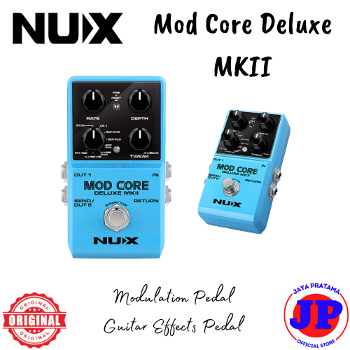 Jual Nux Mod Core Deluxe MKII Modulation Guitar Effect Pedal Efek Gitar ...