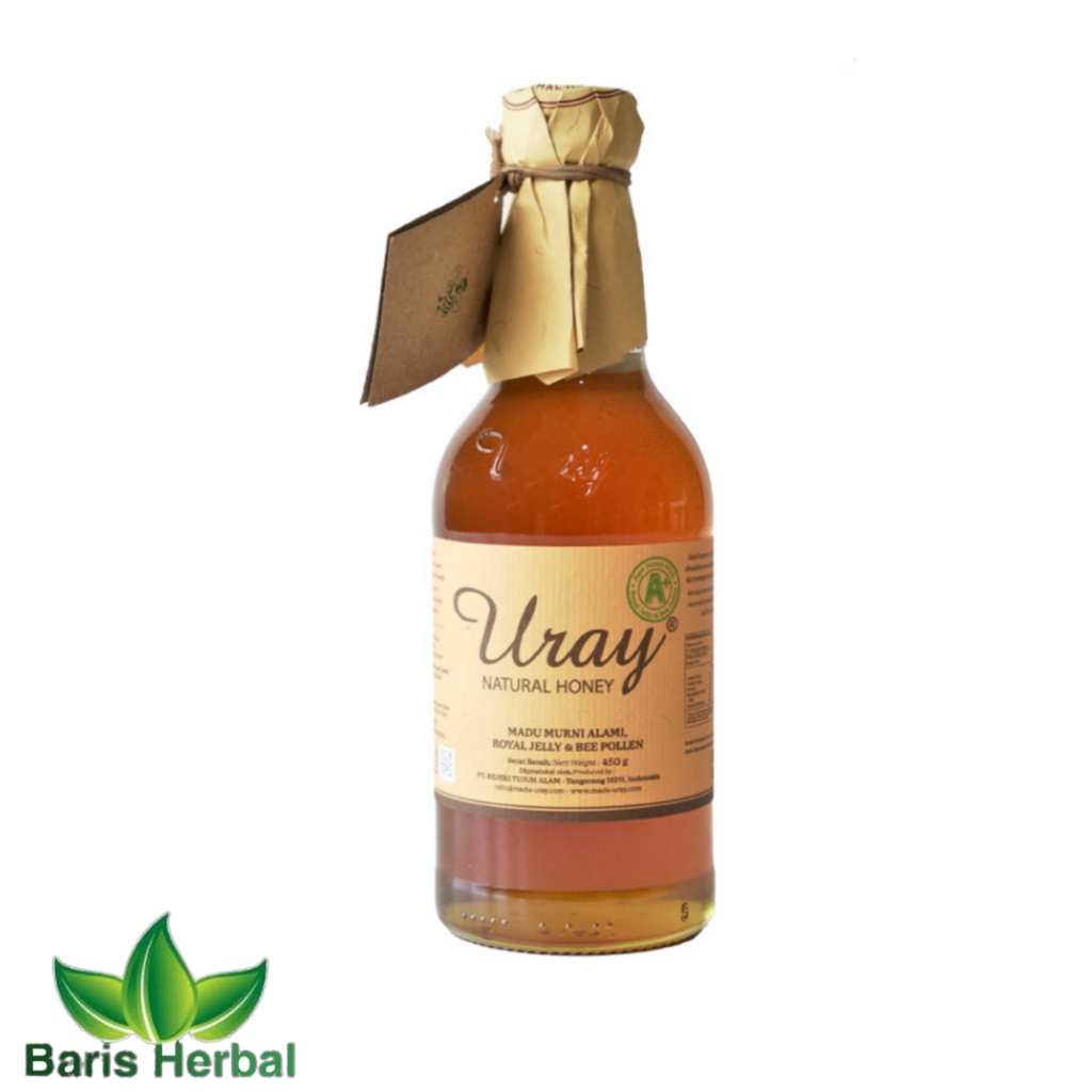Jual Uray Natural Honey 450gr | Madu Murni Alami Royal Jelly & Bee ...