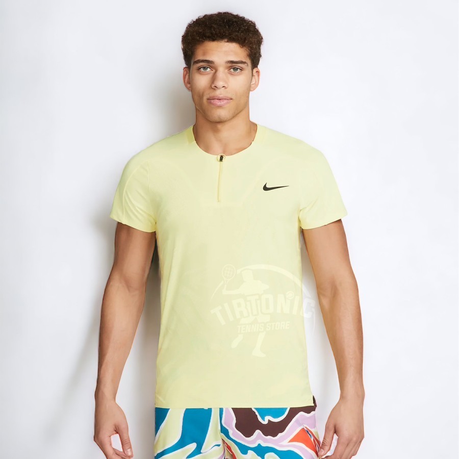 Jual Baju Tenis Nike Court Dri-FIT ADV Slam Lemon Tennis BNWT ORIGINAL ...