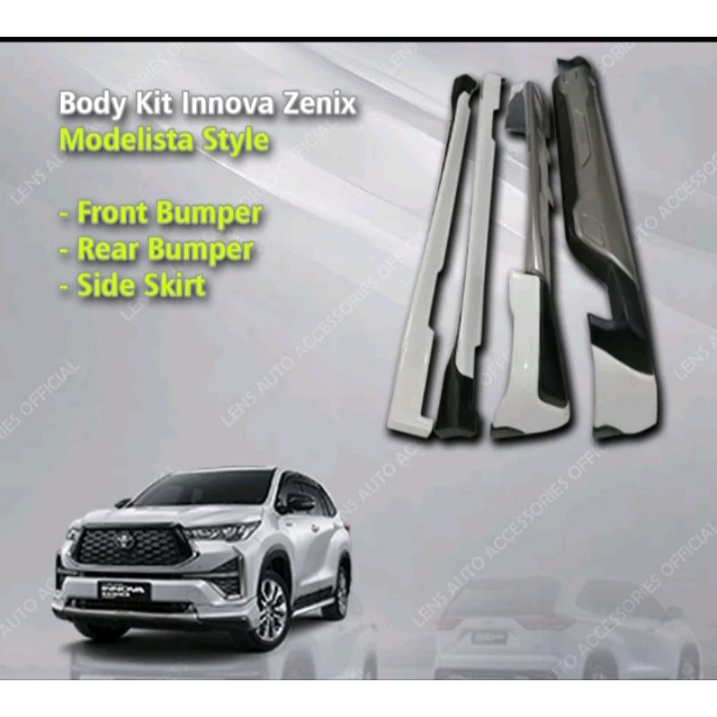 Jual BODY KIT INNOVA ZENIX MODELISTA PLASTIK ABS GRADE A | Shopee Indonesia