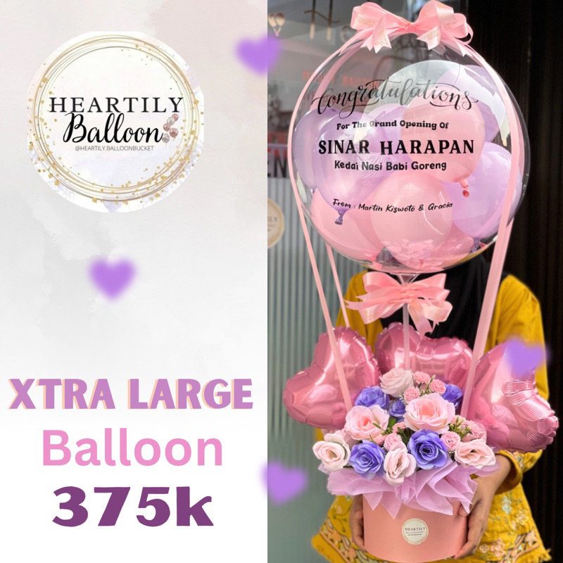 Jual [READY JAKARTA 1HARI JADI] Buket Balon isi Balloon Bucket Balon ...