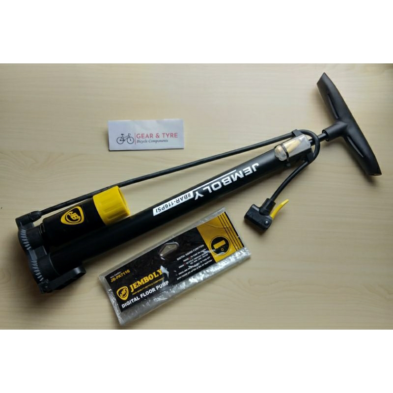 Jual Pompa Angin Ban Sepeda Alloy Digital JEMBOLY | Shopee Indonesia