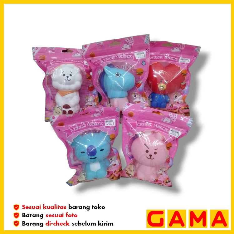 Jual Mainan Anak SQUISHY - Karakter BTS BT21 | Shopee Indonesia