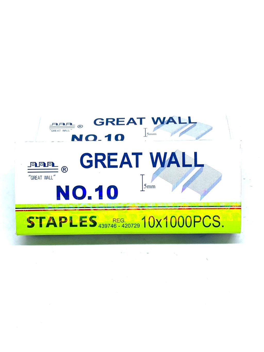 Jual PER PACK Refill/Isi Staples Greatwall no 10 (kecil) dan no 3 (24/6 ...