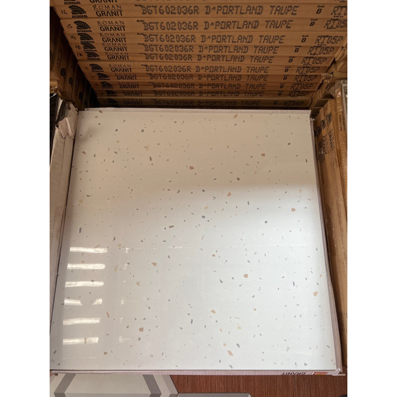 Jual Roman Granit Dinding Dapur Teraso Glossy 60x60cm/Lantai Terazo ...