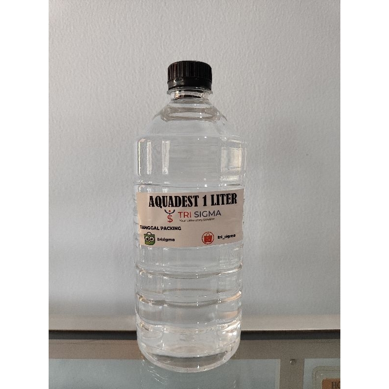 Jual Aquadest, Aquades, Akuades 1 liter | Shopee Indonesia