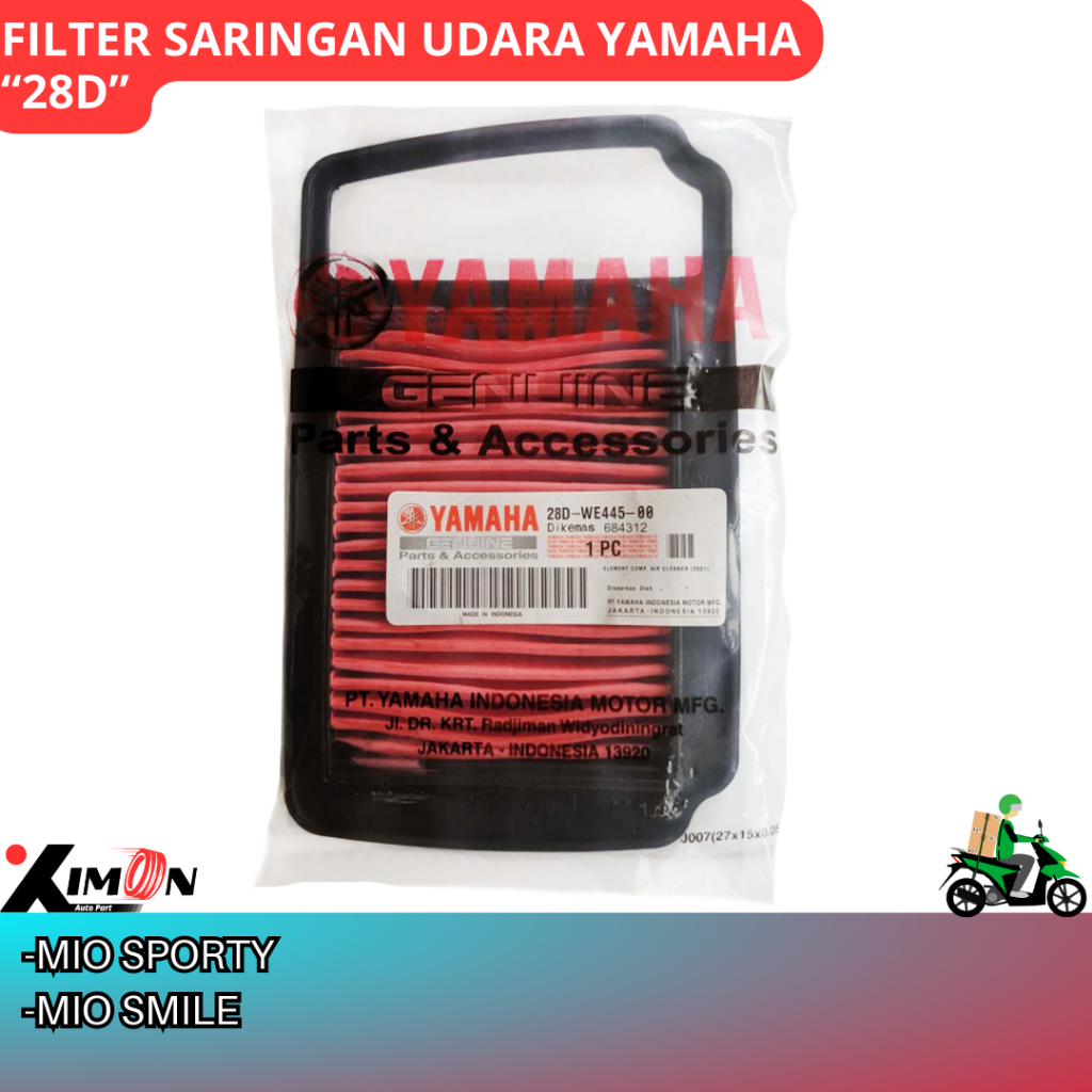 Jual FILTER UDARA MIO SMILE LAMA SMILE MIO SPORTY Filter udara mio ...