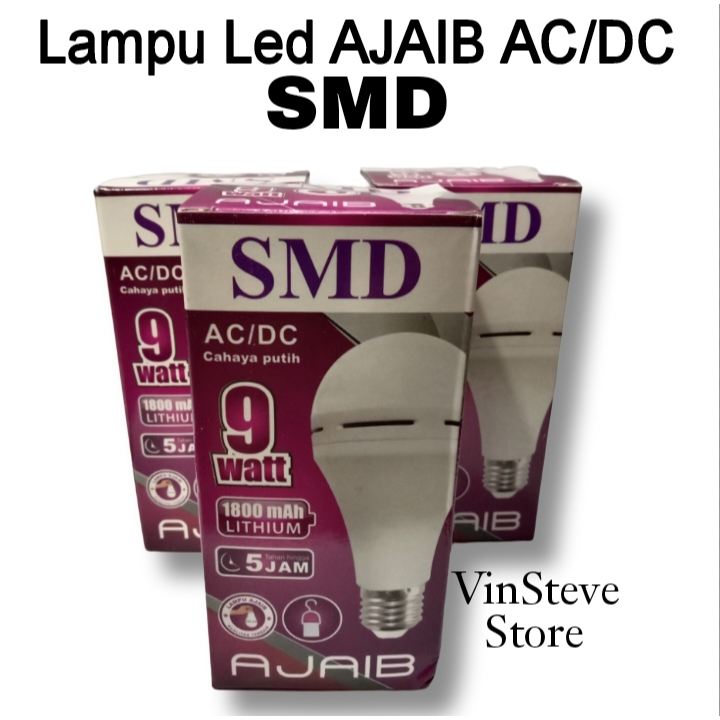Jual Lampu Ajaib Led SMD AC/DC 9 Watt | Shopee Indonesia