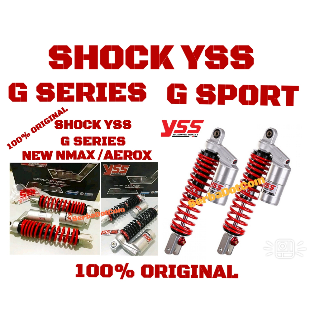 Jual SHOCK YSS G SPORT SERIES NEW NMAX NEW 2020 AEROX OLD NEW ORIGINAL ...