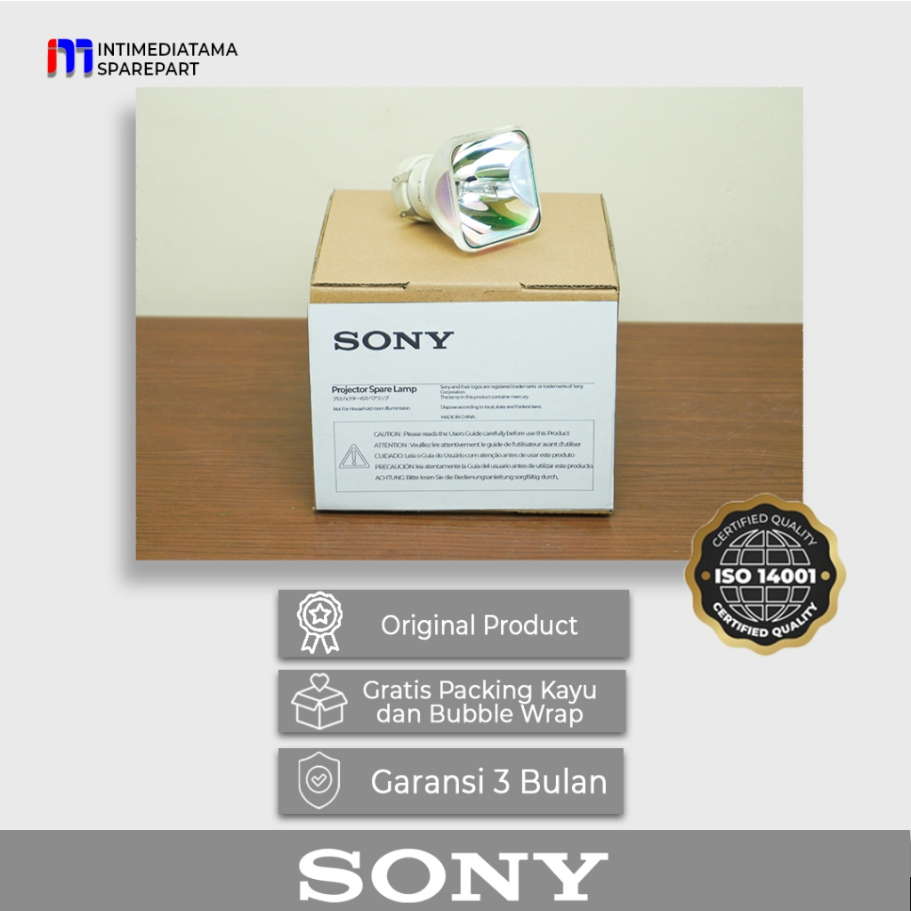 Jual Lampu Proyektor SONY VPL-DX100 DX102 DX111 DX120 DX122 DX126 DX140 ...