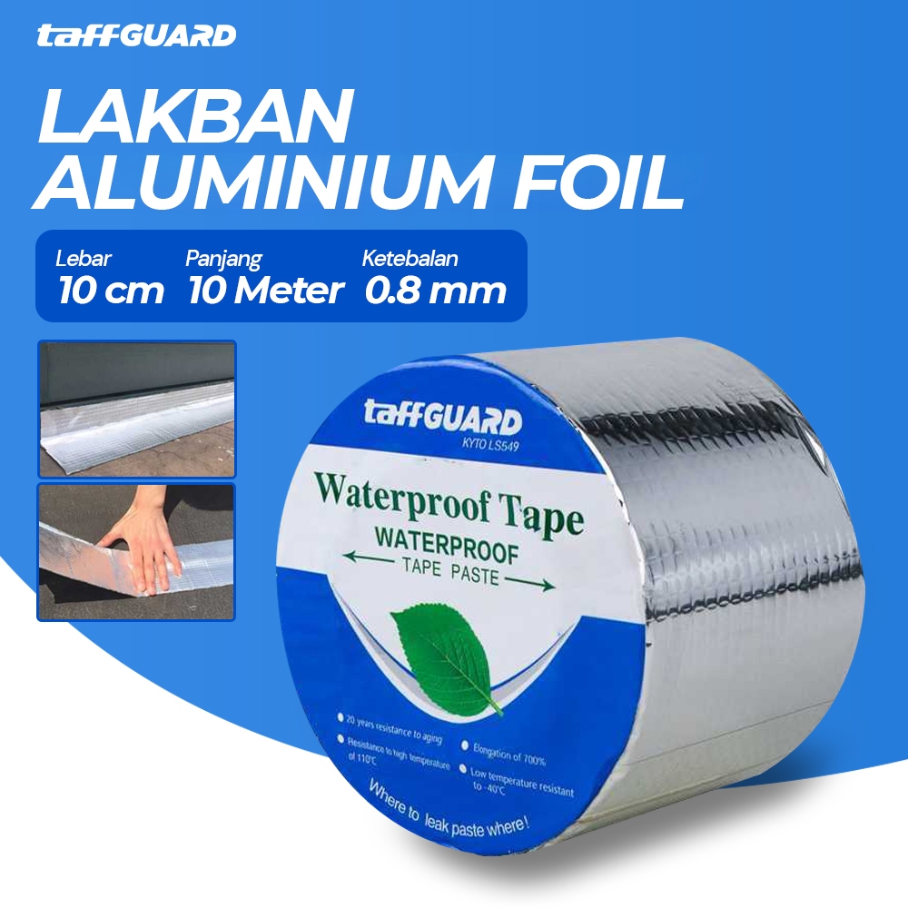 Jual LAKBAN ANTI BOCOR ALUMINIUM ALUMUNIUM FOIL TAPE ANTI BOCOR BUTYL WATERPROOF TAHAN AIR ...