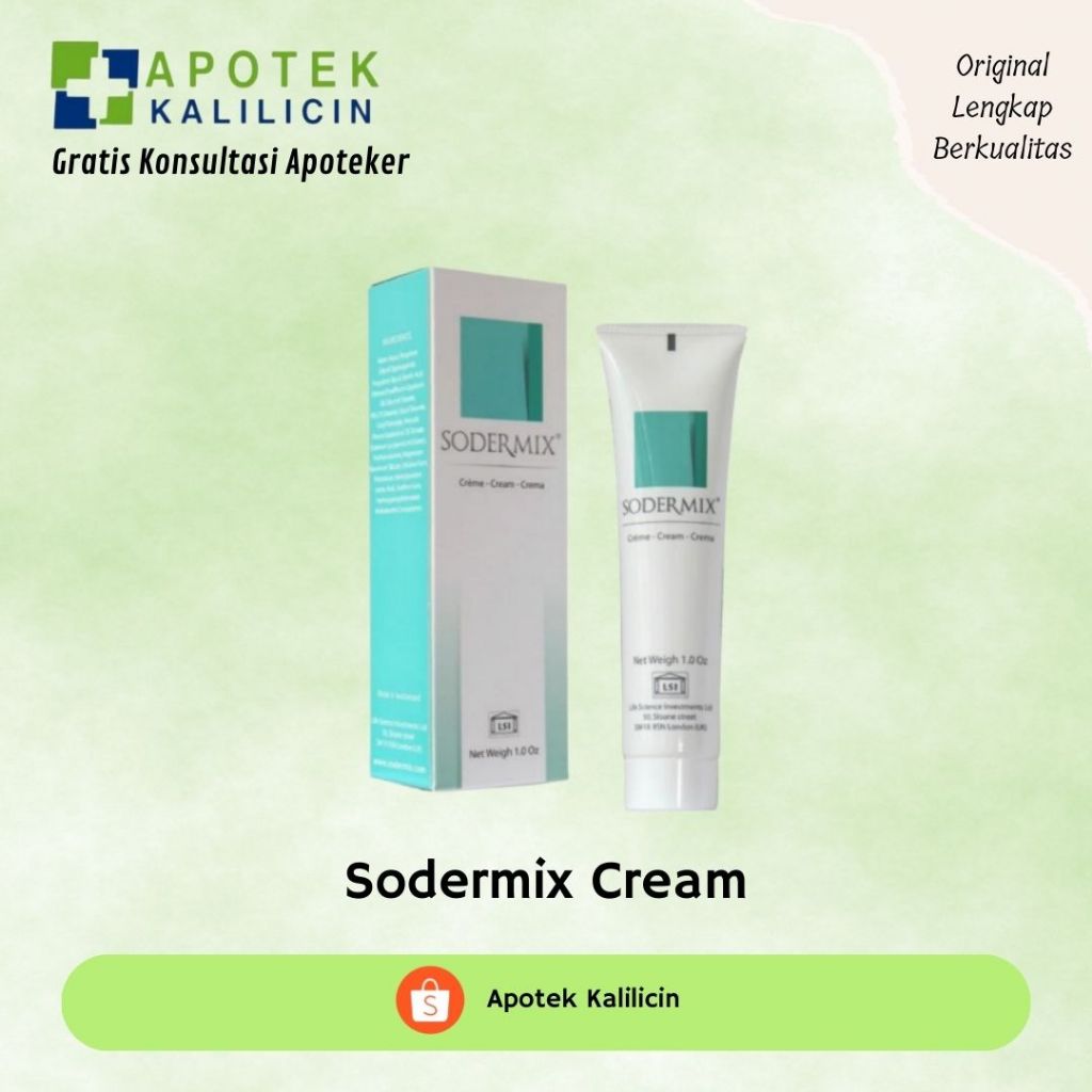 Jual SODERMIX CREAM 15 GRAM PENGHILANG BEKAS LUKA | Shopee Indonesia