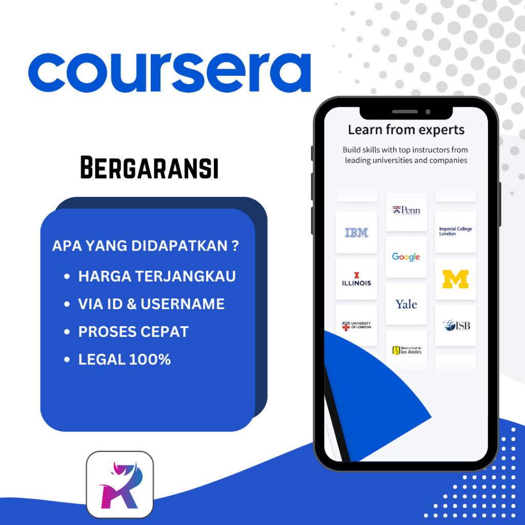 Jual REQUEST BUNDLE COURSERA PREMIUM PERSONAL ACCOUNT SERTIFIKAT ...