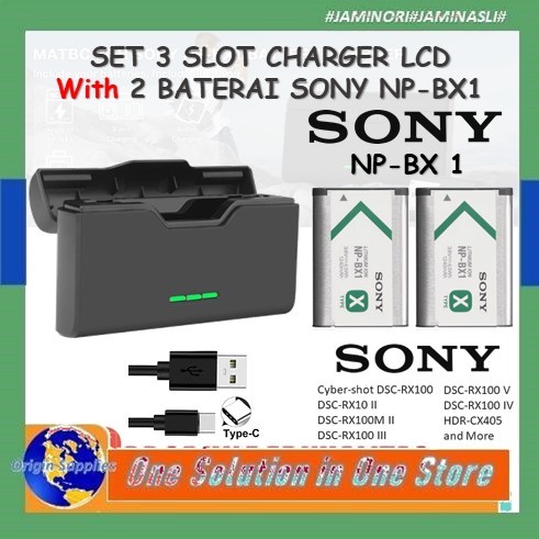 Jual Battery Kit Charger Baterai SONY ZV-1 ZV1 RX100 Mark VII VI V IV ...