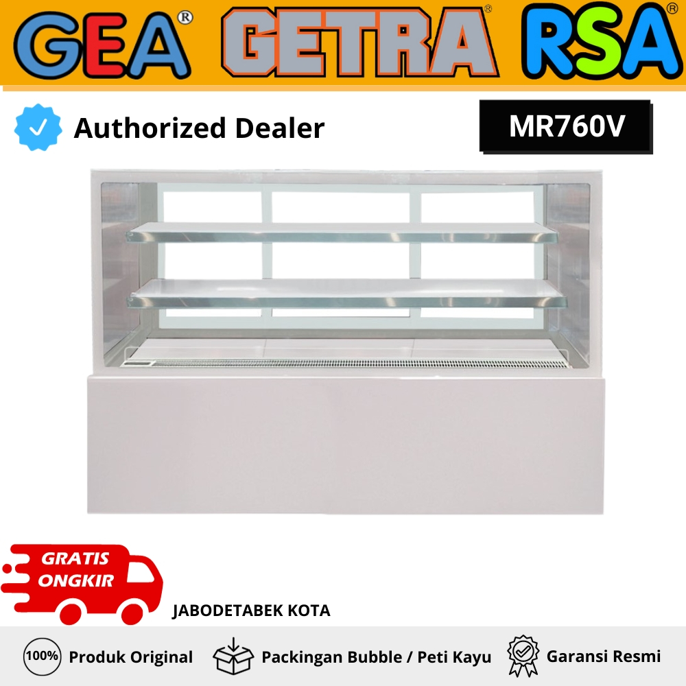 Jual Showcase Cake GEA MR760V Kulkas Pendingin Kue MR 760V Original | Shopee Indonesia