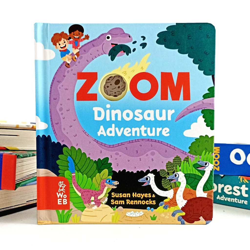Jual ORIGINAL Zoom DInosaur Adventure Board Book - Leon Books | Shopee ...