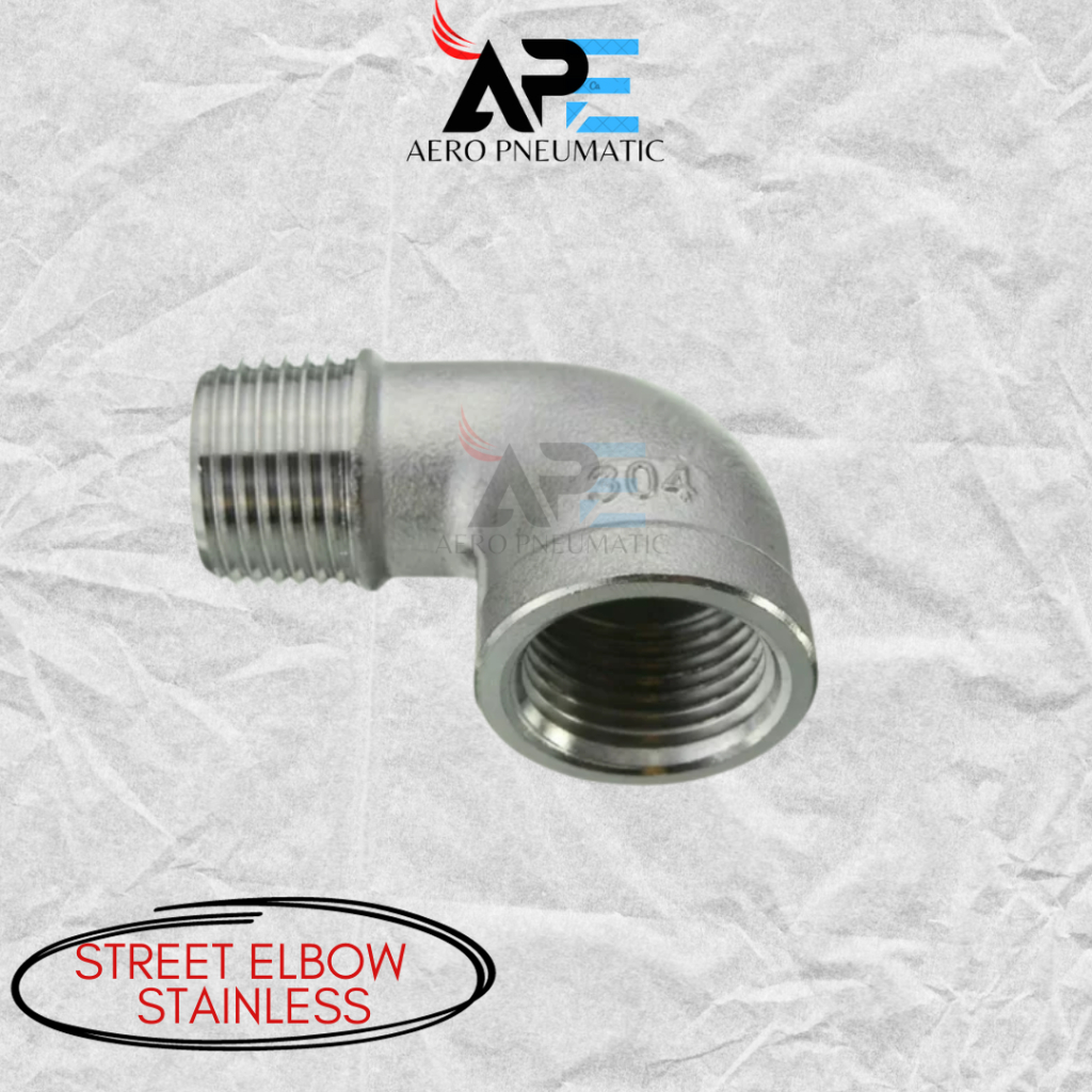Jual STREET ELBOW STAINLESS STEEL 304 1/4INCH / 1/4" | Shopee Indonesia