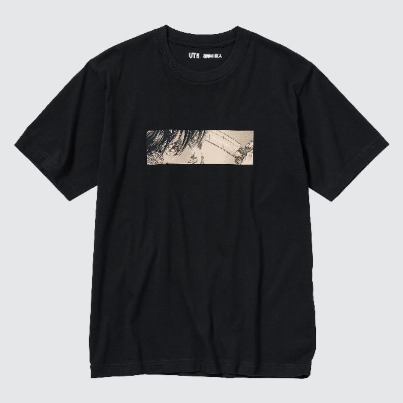 Jual Tshirt Uniqlo Mikasa Ackerman - See you later | Attack on Titan UT ...