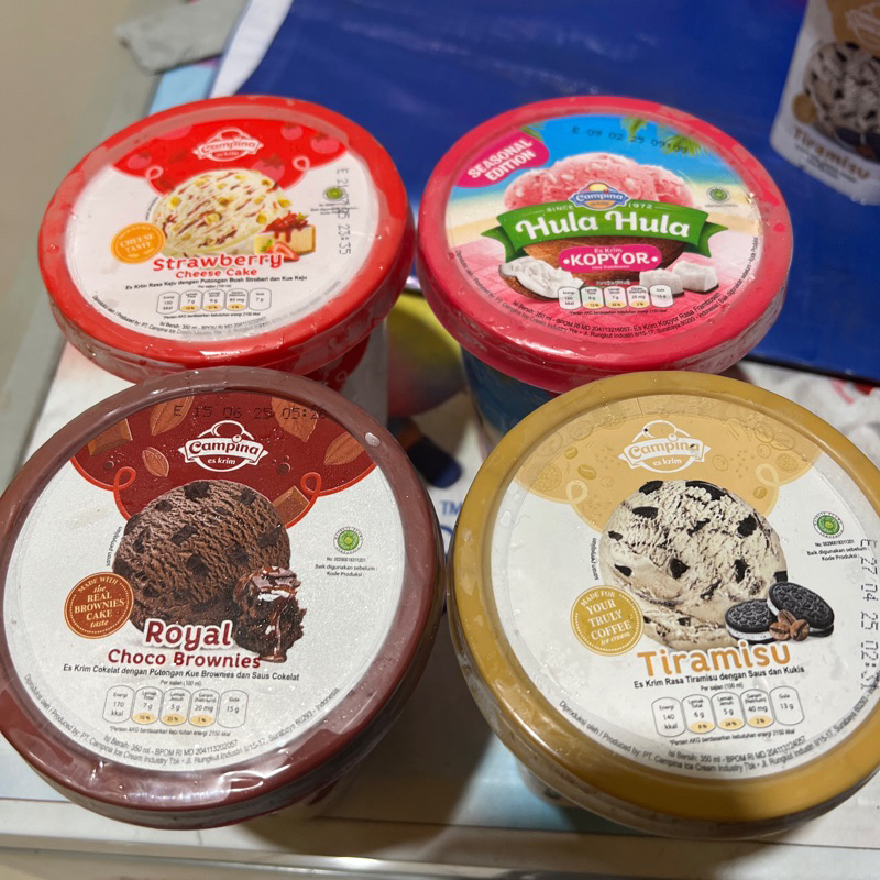 Jual Es Krim Campina Cup | Shopee Indonesia