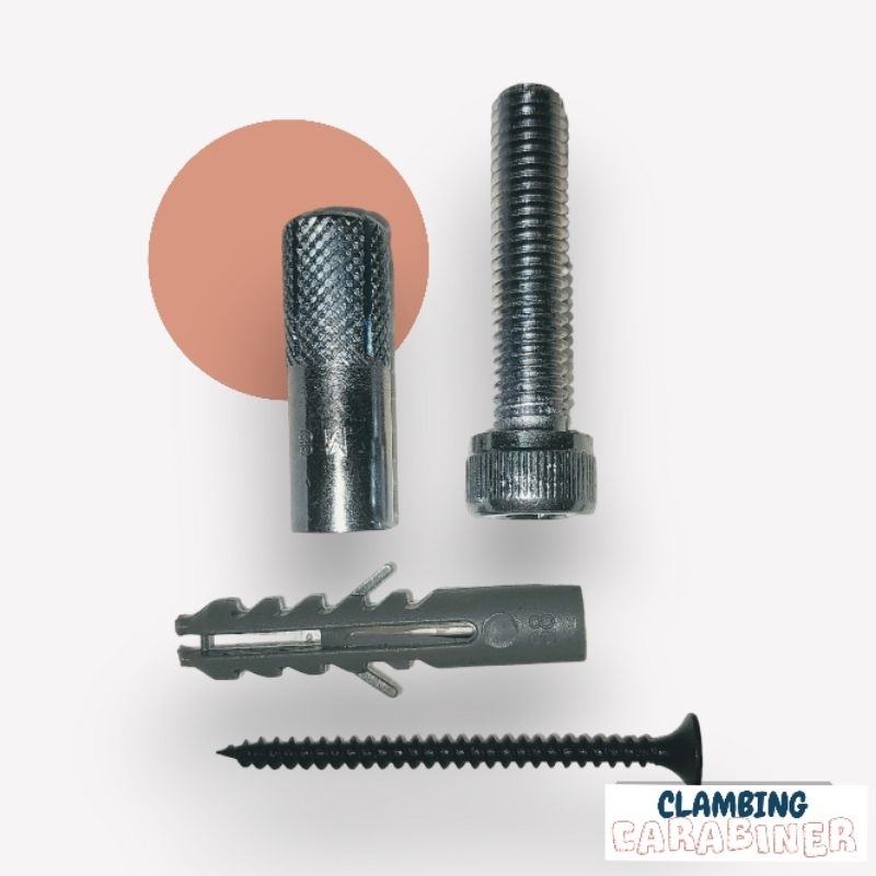 Jual Baut+Dynaset /Baut+tnut/Baut Instaling Climbing Mini Climbing ...