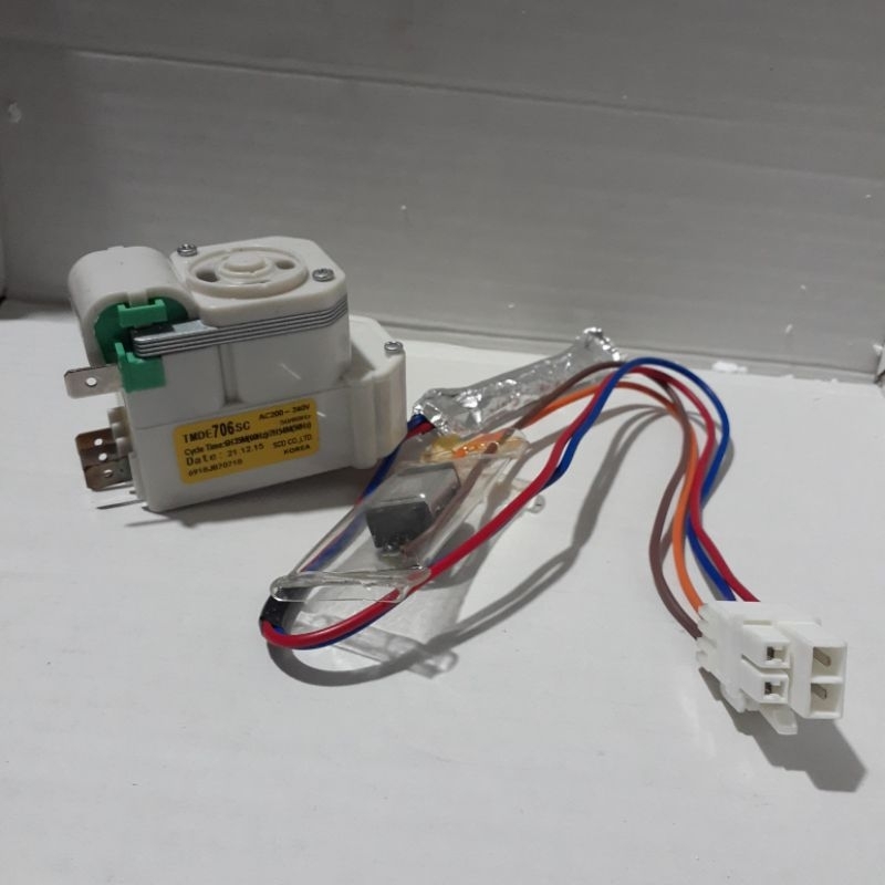 Jual Timer Defrost Bimetal fuse kulkas LG 2 pintu | Shopee Indonesia