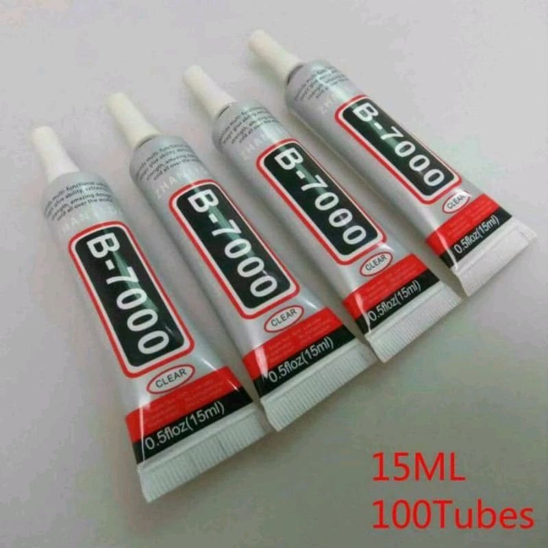 Jual LEM TOUCHSCREEN B7000 15ML - LEM LCD B7000 15ML - LEM UNIVERSAL - HG | Shopee Indonesia