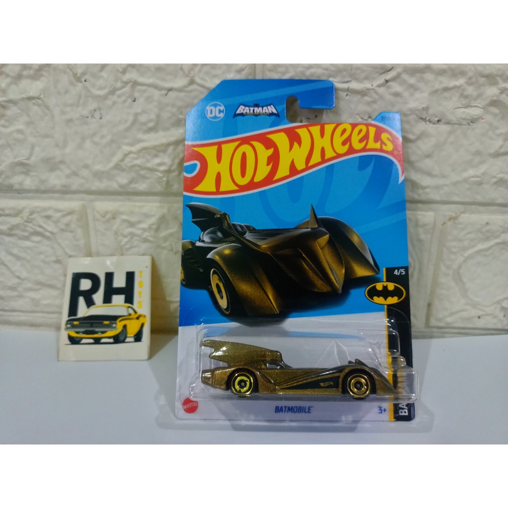 Jual Hot Wheels Batmobile batman gold | Shopee Indonesia