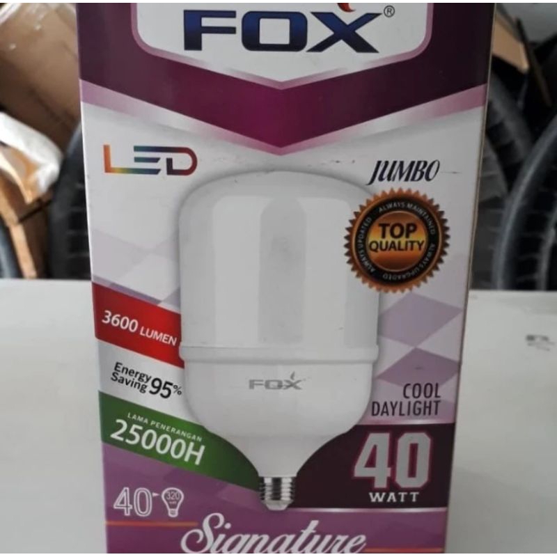 Jual Lampu LED Fox 40 Watt Cahaya Putih Terang | Shopee Indonesia