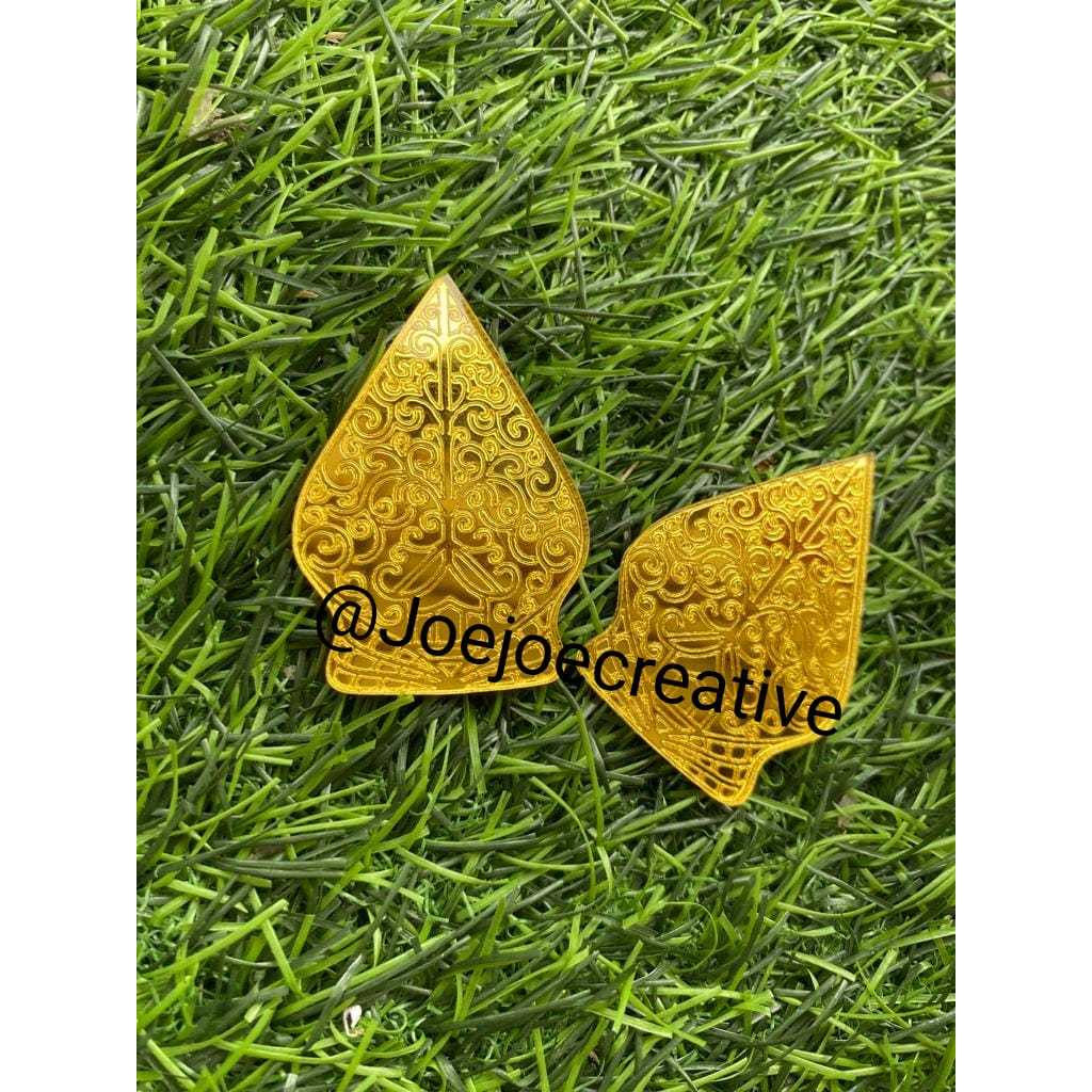 Jual Gunungan Wayang bahan akrilik gold mirror | Shopee Indonesia