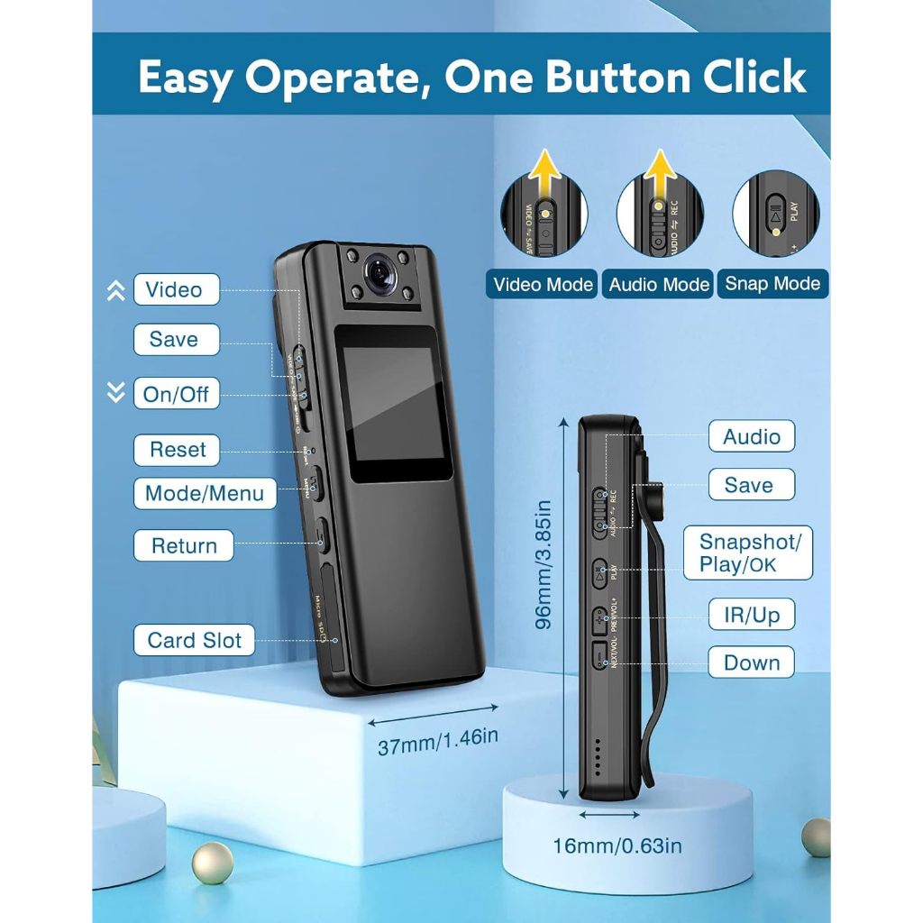 Jual BOBLOV hdvr recorder kamera video shooting Vlog kamera mini ...