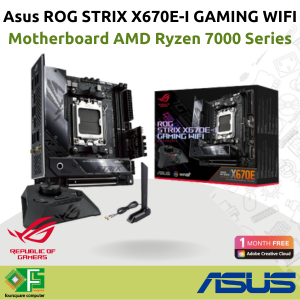 Jual Motherboard Asus ROG STRIX X670E-I GAMING WIFI Mobo AMD Socket AM5 ...