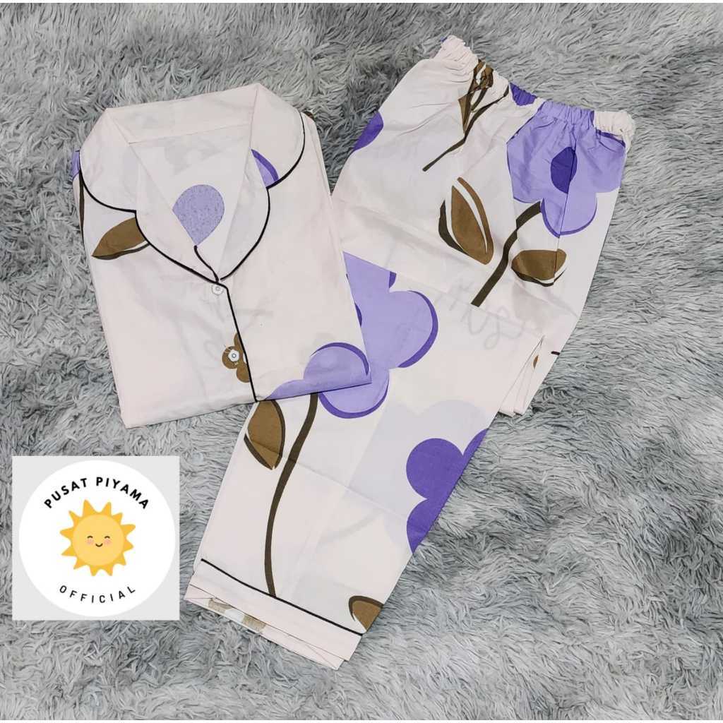 Jual Piyama Baju Tidur Wanita Cewek Gambar Angsa Lengan Pendek Celana ...