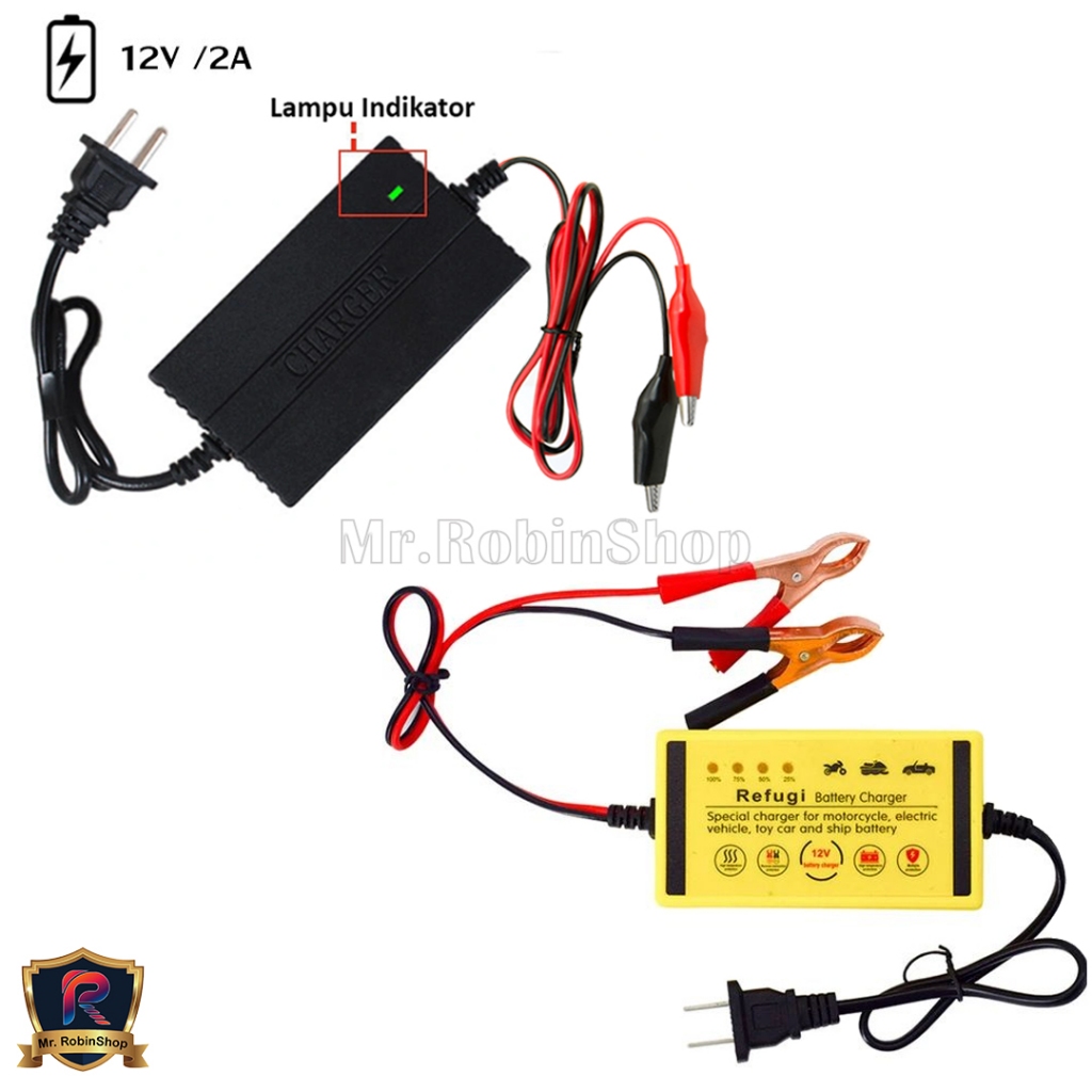 Jual Cas Aki Motor / Charger Aki Accu 12 Volt/ Charger Aki Motor 12v/2a ...