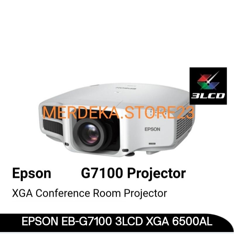 Jual EPSON EB-G7100 PROJECTOR EPSON EB G7100 3LCD PROYEKTOR 6500 ANSI ...