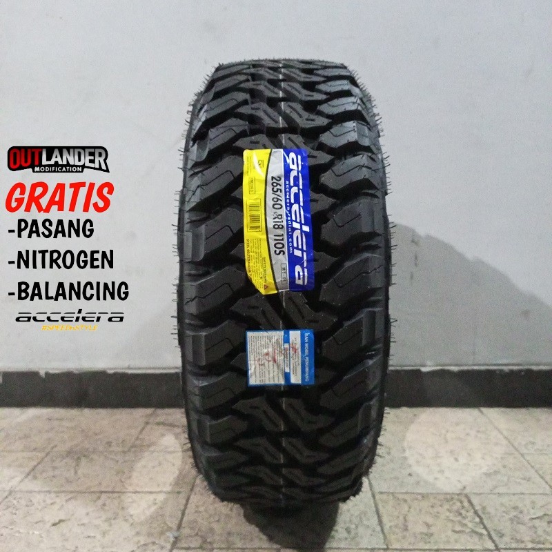 Jual Ban Mobil Offroad RIng 18 Untuk Pajero Fortuner Merek Accelera MT ...