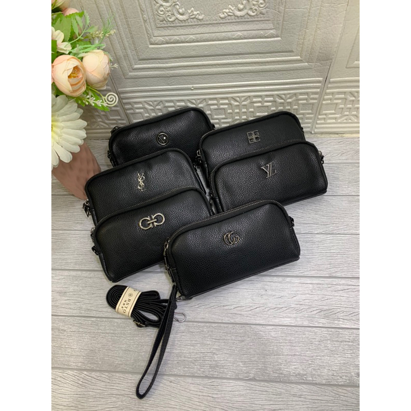 Jual JILENA BAG - Tas dompet Polos Tas Dompet 2 Tali Dompet Panjang ...