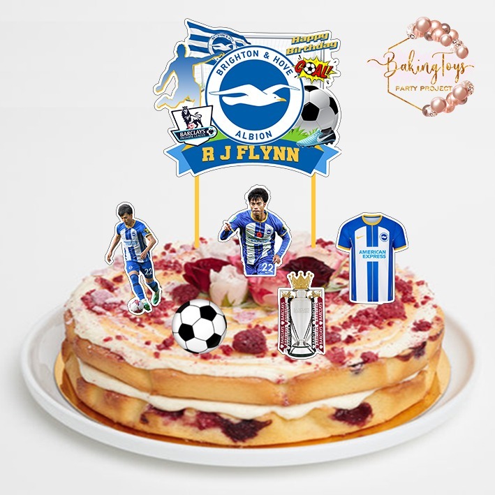 Jual Brighton Hove Albion Sepak Bola - Topper Cake Birthday / Hiasan ...
