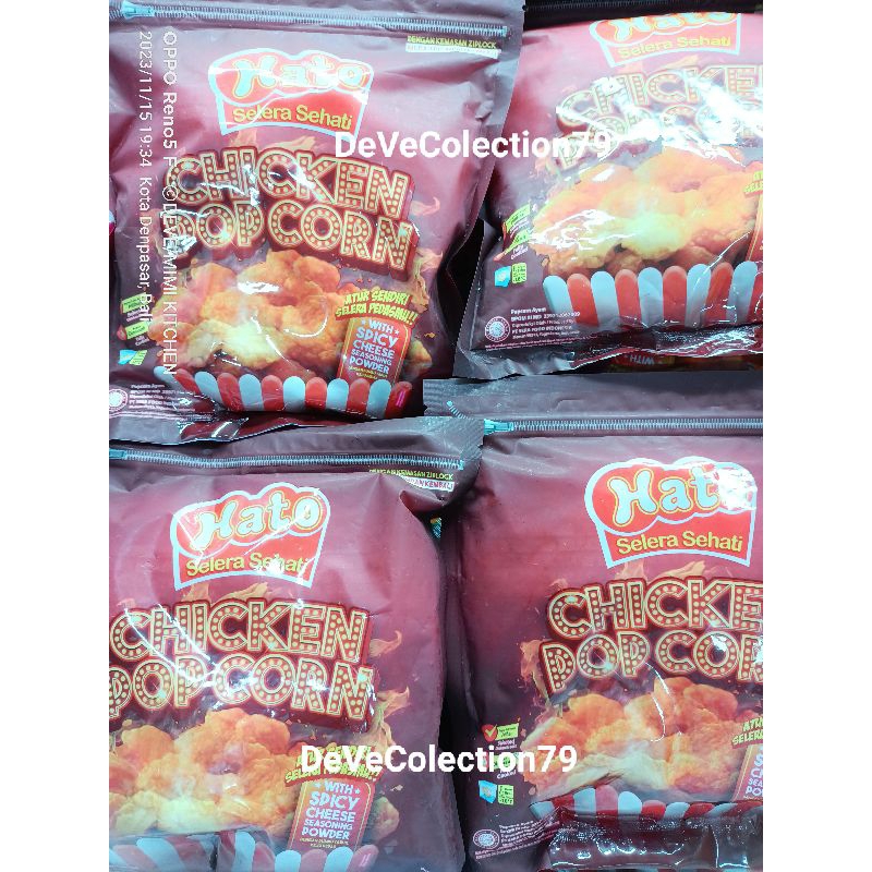 Jual HATO CHICKEN POP CORN 500GR | Shopee Indonesia