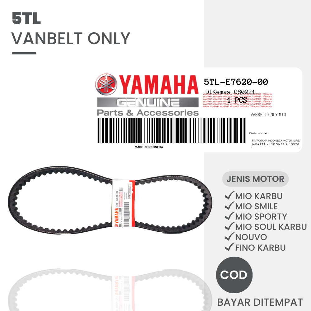 Jual TEBUS ROLLER MURAH + 5TL VANBELT ONLY MIO LAMA / MIO SPORTY / MIO SMILE / KARBU / SOUL ...