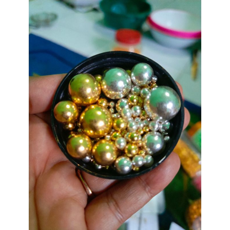 Jual Spikel/Sprinkle Mix gold silver Premium 10gr | Shopee Indonesia