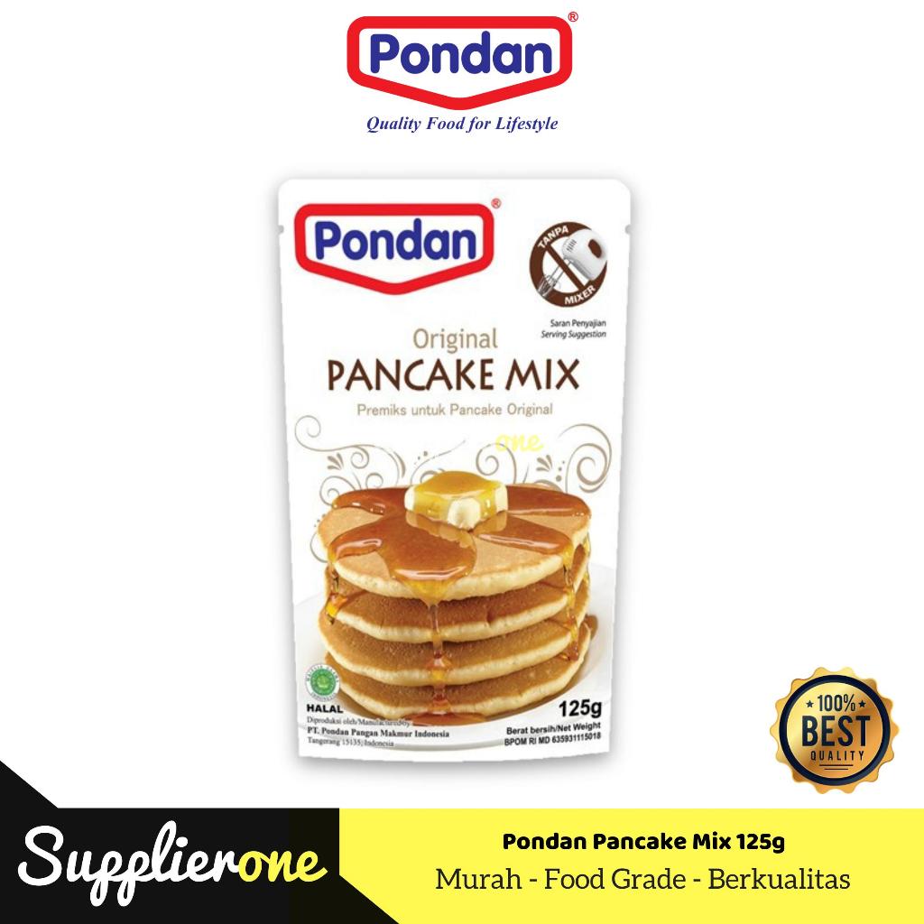 Jual Pondan Pancake Mix / Tepung Pancake Instan 125g / Tepung Pancake ...