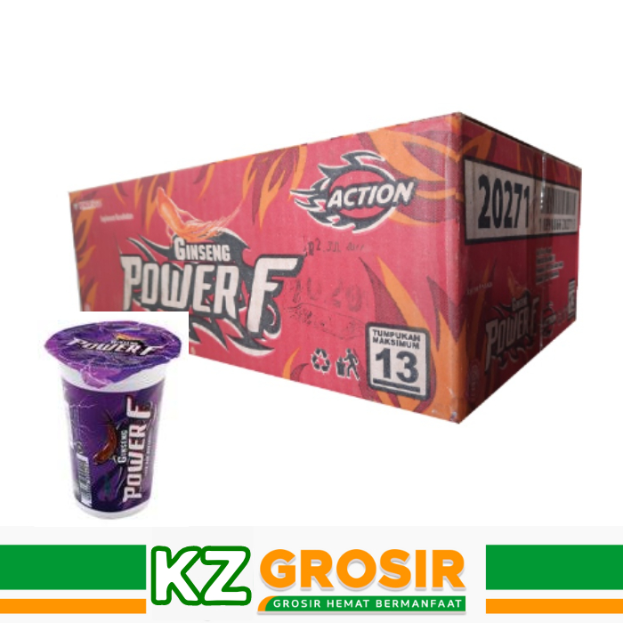 Jual Power F Cup 190ml (1 Dus isi 24 Cup) | Shopee Indonesia